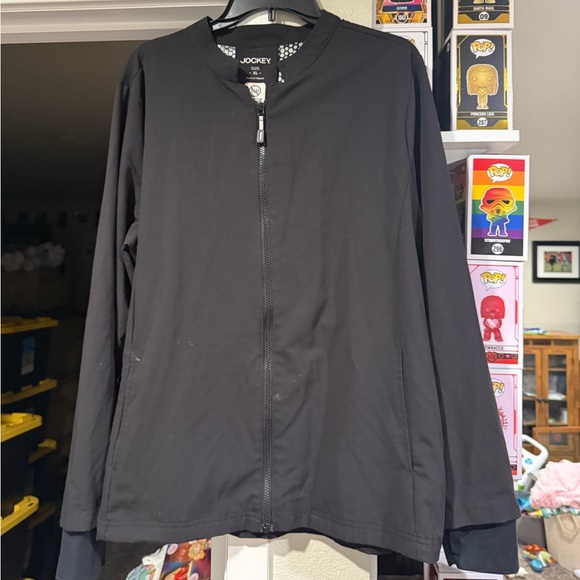 Jockey | Jackets & Coats | Jockey Mens Black Jacket Few Little Marks ...